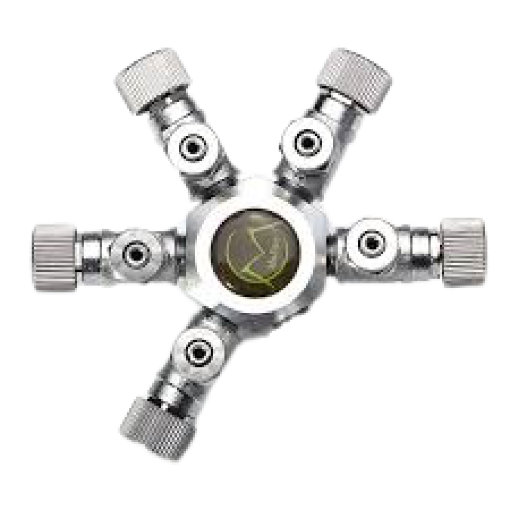 Mufan Co2 Splitter Valve Multi Ways Distributor Aquarium Regulator ...