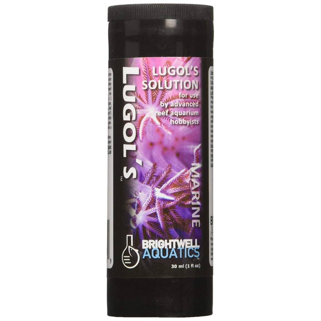 Brightwell Aquatics Lugol’s Solution for use by advanced reef aquarium ...