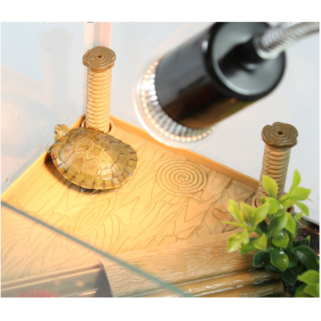 Nomoypet New adjustable long UVA+UVB 3.0 Reptile Turtle lamp Set with ...