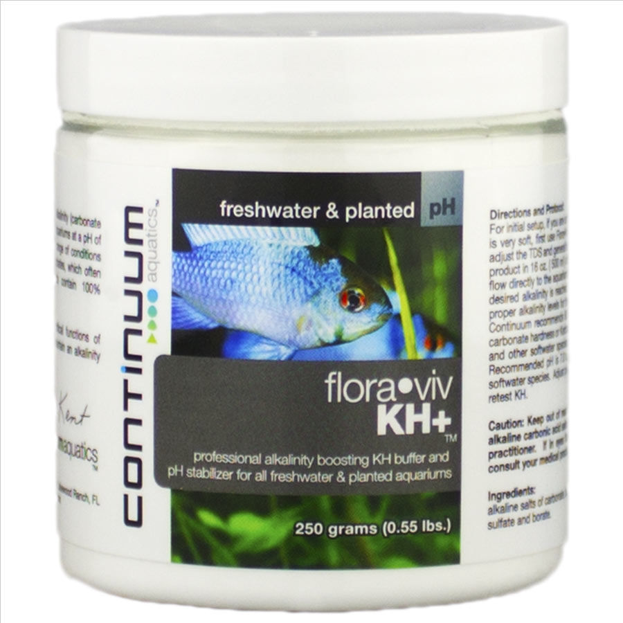 Continuum Flora•Viv KH+, Alkalinity Boosting Kh Buffer & PH Stabilizer For Fresh and Planted ...