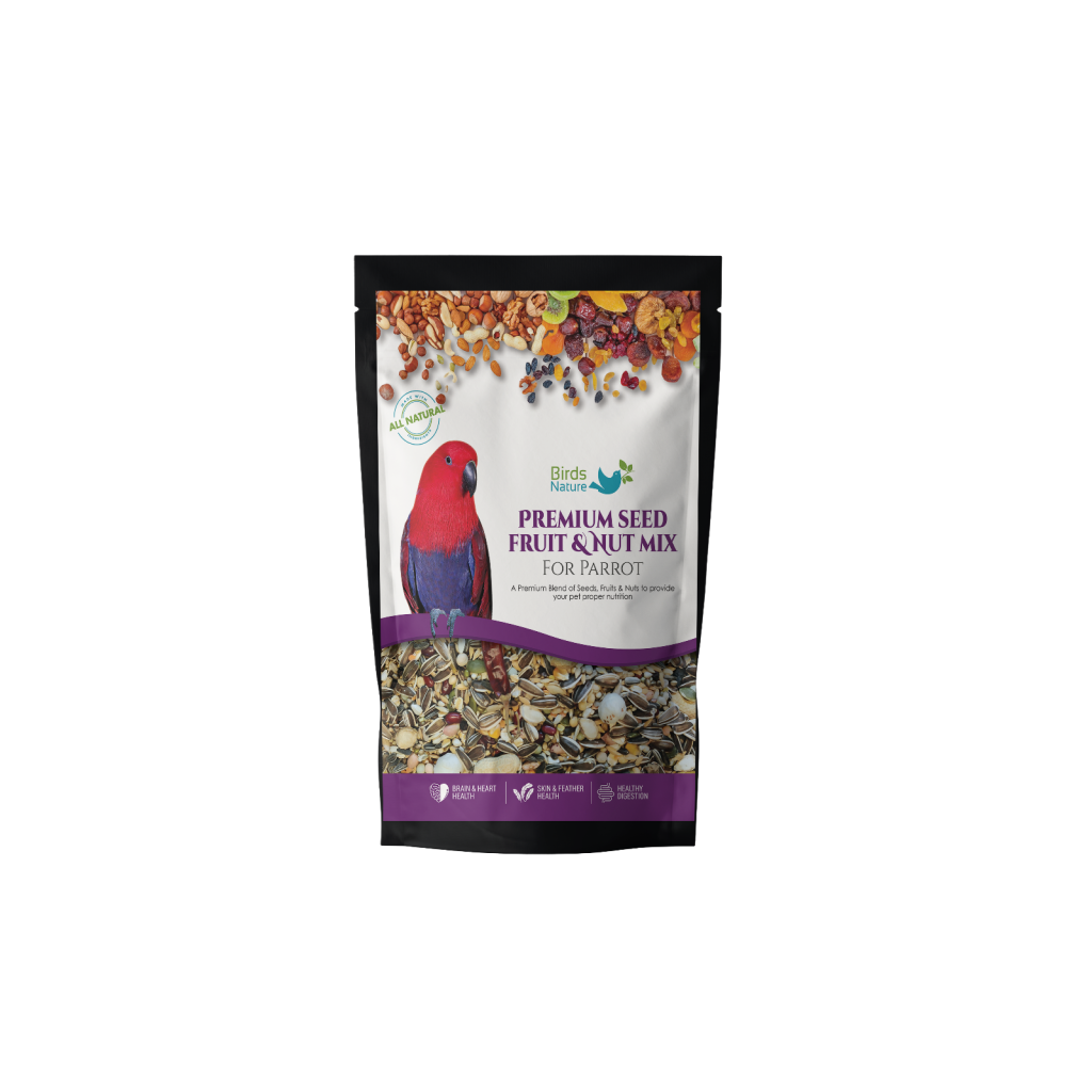 BirdsNature Seed,Fruit & Nut Mix for All Parrot,African Greys, Senegals ...