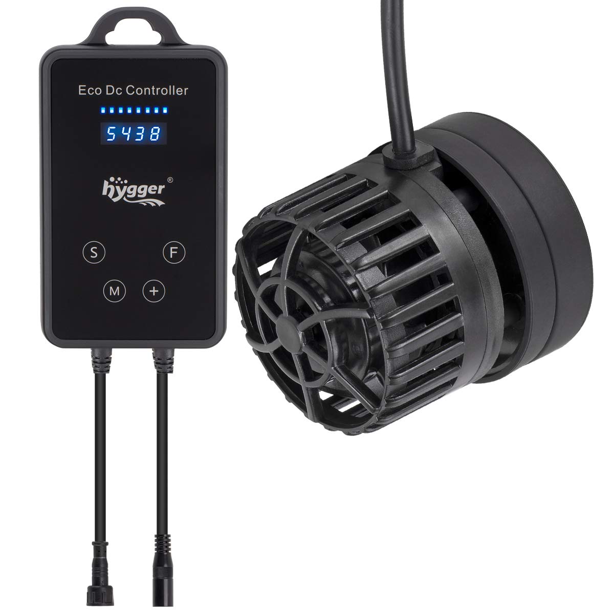 hygger Mini Wave Maker Magnetic DC Powerhead with LED Display ...