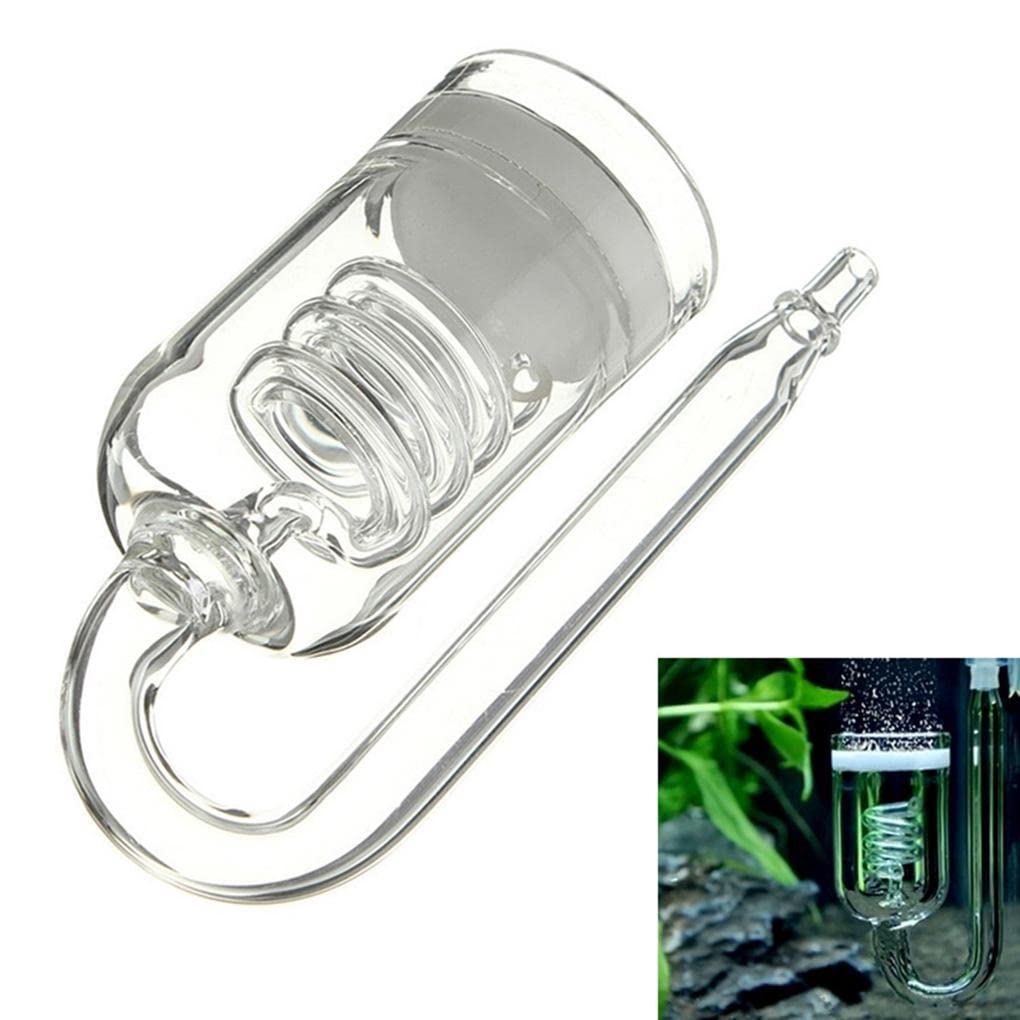 AquaNature Spiral Glass Co2 Diffuser for Planted Aquarium – Aquanature ...