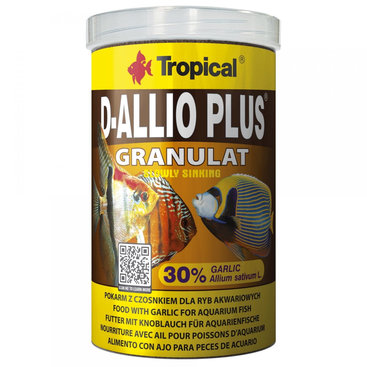 Tropical D-ALLIO Plus Multi-Ingredient Granulated Food With Garlic (30% ...