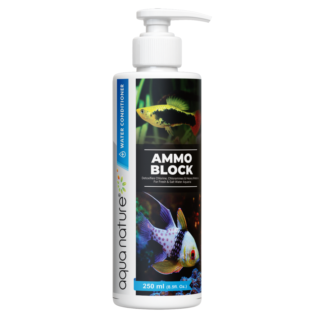 AquaNature Ammo Block Detoxifies Chlorine, Chloramines, and Heavy ...