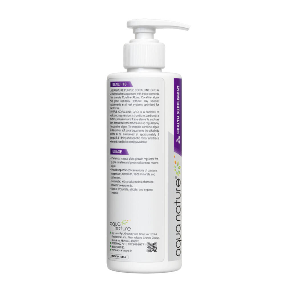 AquaNature Purple Coralline GRO Coralline Algae Growth Accelerator for ...
