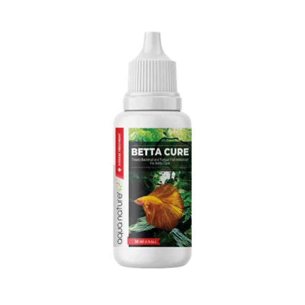 AquaNature Betta Cure Treats Bacterial & Fungal Infection For Betta ...