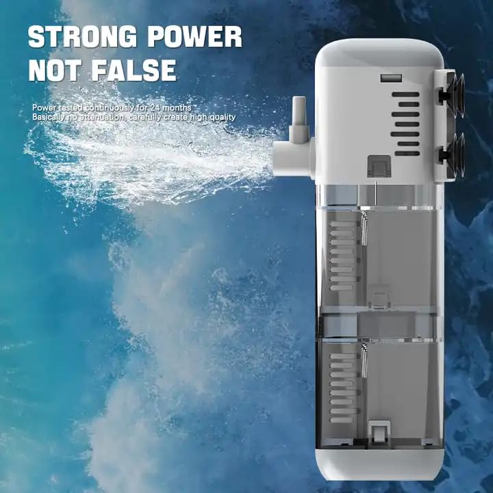 WaterBear Aquarium Multi-Functional Internal Submersible Filter With ...