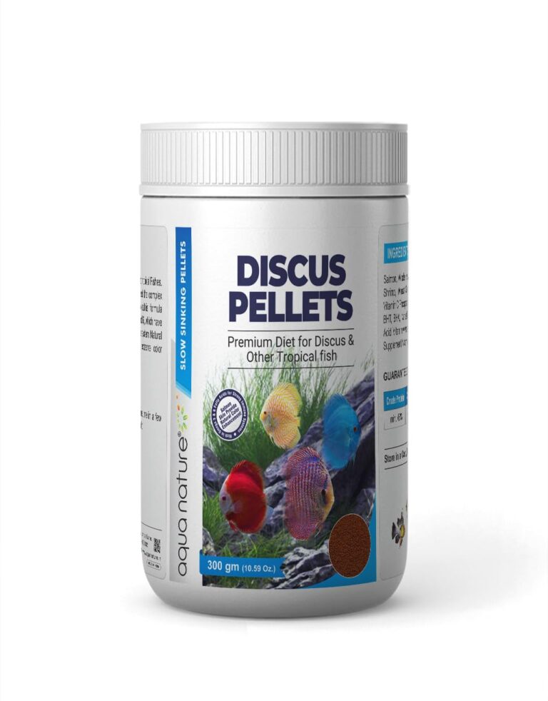 AquaNature Discus Pellets Tetra bits Complete Fish Food Premium Diet ...