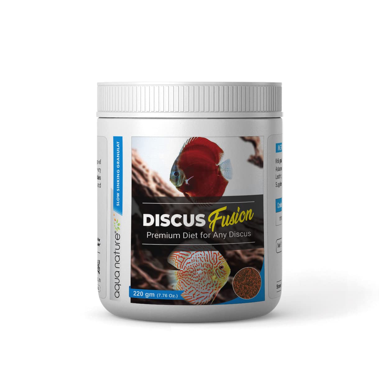 AquaNature Discus Fusion Granules Daily Diet for All Variety of Discus ...