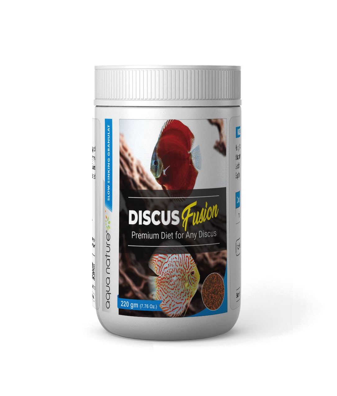 AquaNature Discus Fusion Granules Daily Diet for All Variety of Discus ...