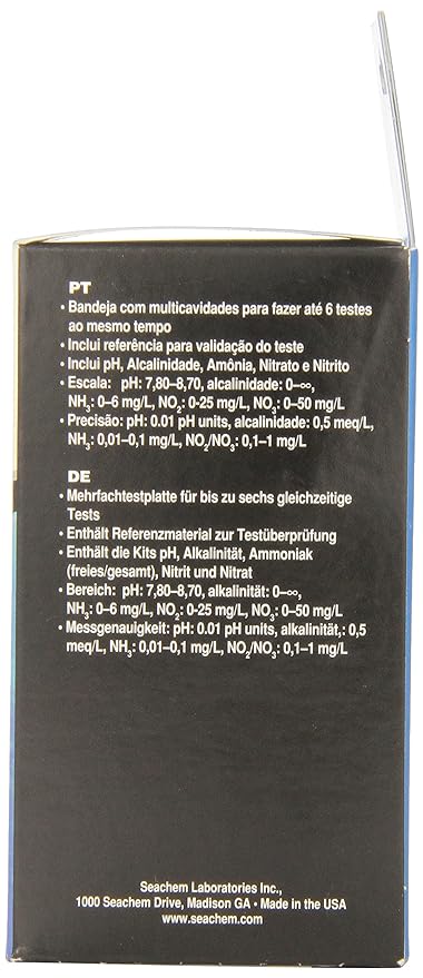 Seachem Multitest Marine Basic Test Kit – Aquanature Online